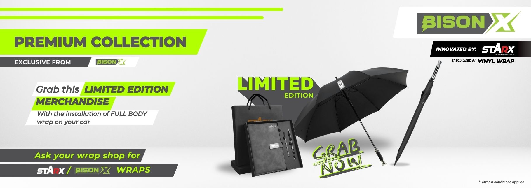 Limited Edition Merchandise